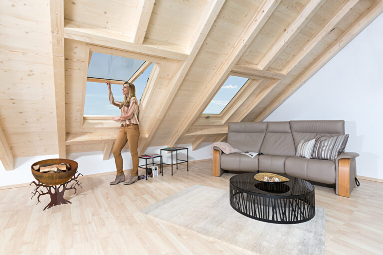 FEREASTRA MANSARDA ROTO R8 PREMIUM 114 x 140 cm, din lemn - Ferestre de ...